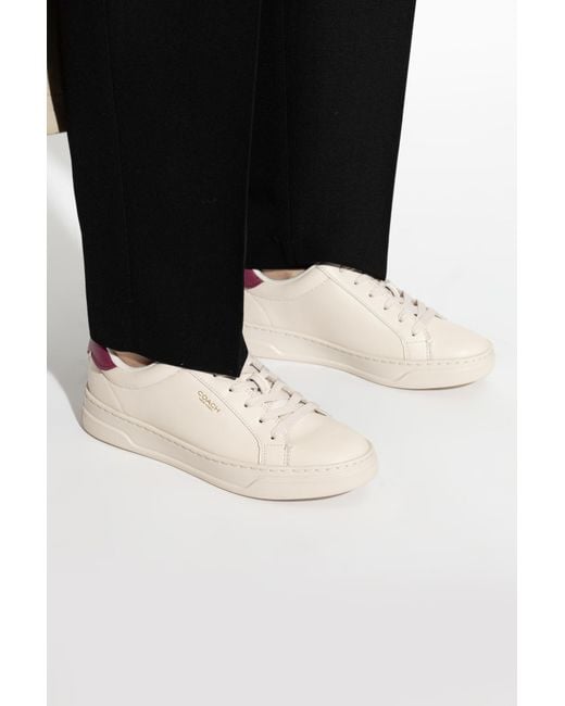 COACH High Line Sneakers in White | Lyst