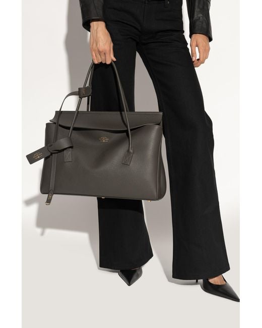 Balenciaga Shoulder Bag "Carrie Carry All" in Black | Lyst
