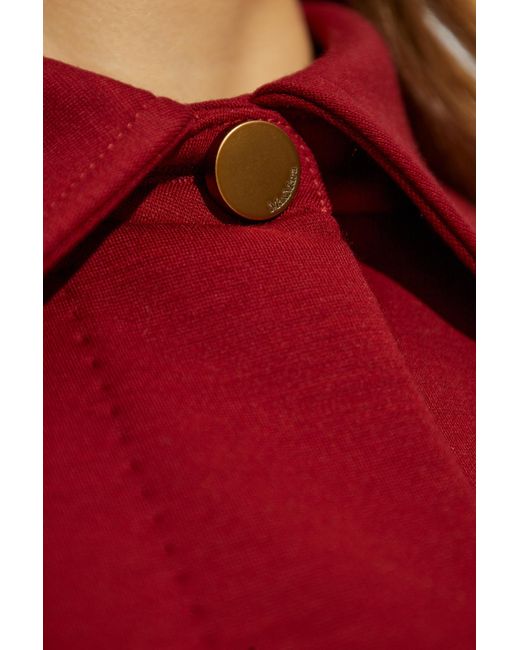 Max Mara Jacket Talamo in Red | Lyst