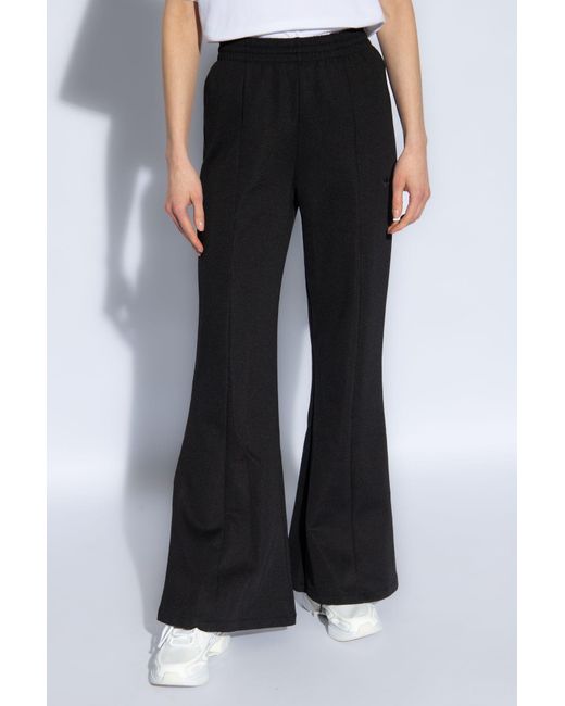 adidas Originals Flared Sweatpants, in Black | Lyst