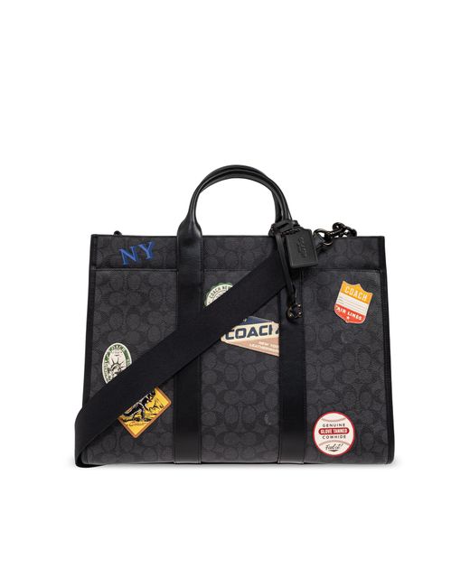 COACH Shopper-Type Bag in Black for Men | Lyst UK