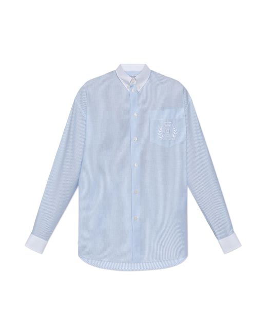 Sporty & Rich Shirt From The 'Riviera' Collection in Blue | Lyst