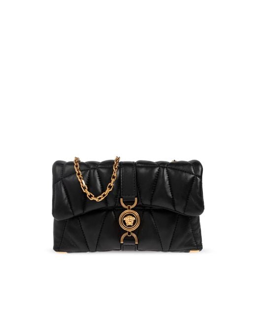 Versace Shoulder Bag Kleio Mini in Black | Lyst