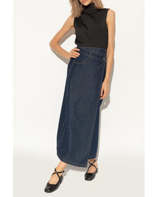 MICHAEL Michael Kors Ballet Flats Collette in Blue | Lyst