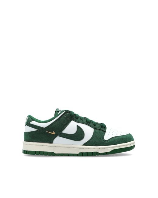 Nike "Dunk Low" Sports Shoes in Green | Lyst UK