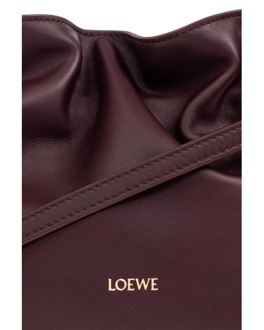 Loewe Bag Flamenco Mini in Black | Lyst