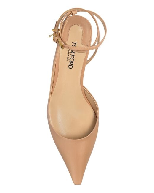 Tom Ford Flesh High Heels in Natural | Lyst