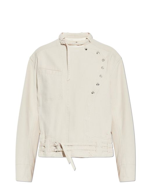 Isabel Marant "Timea" Jacket in White | Lyst UK