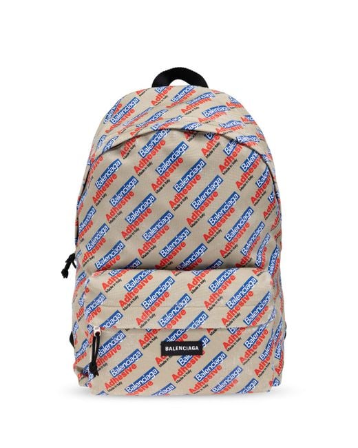 Balenciaga Backpack With Print in Gray for Men | Lyst