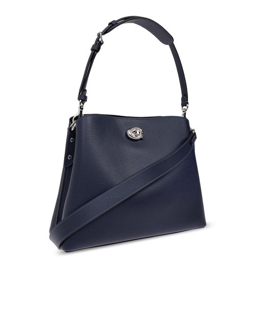 COACH Handbag Willow in Blue | Lyst