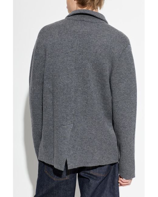 Lisa Yang Cardigan 'Louis' in Grey for Men | Lyst UK