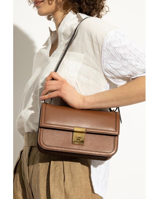 DeMellier London Shoulder Bag Paris in Natural | Lyst