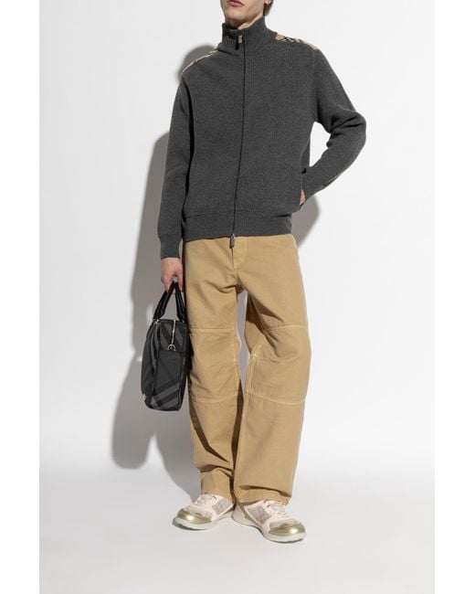 Burberry 'Matrix' Sports Shoes in Natural for Men | Lyst UK