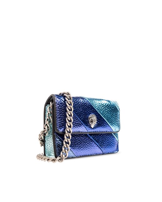 Kurt Geiger 'kensington Micro' Shoulder Bag, in Blue | Lyst