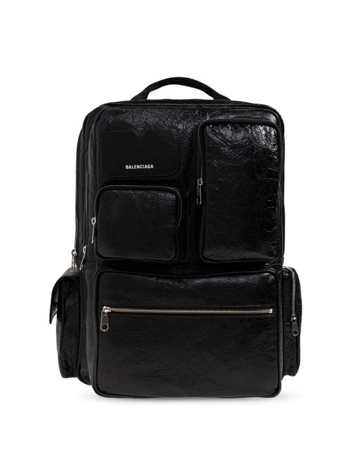 Balenciaga Backpack 'Superbusy' in Black for Men | Lyst UK