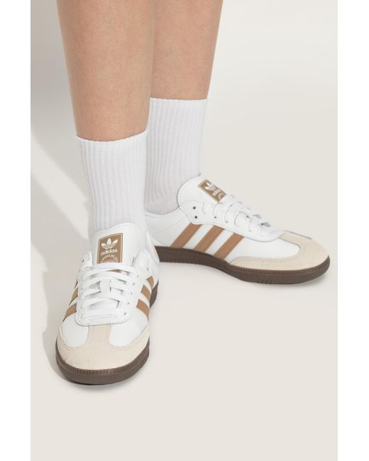 adidas Originals Sports Shoes "Samba Og" in Natural | Lyst