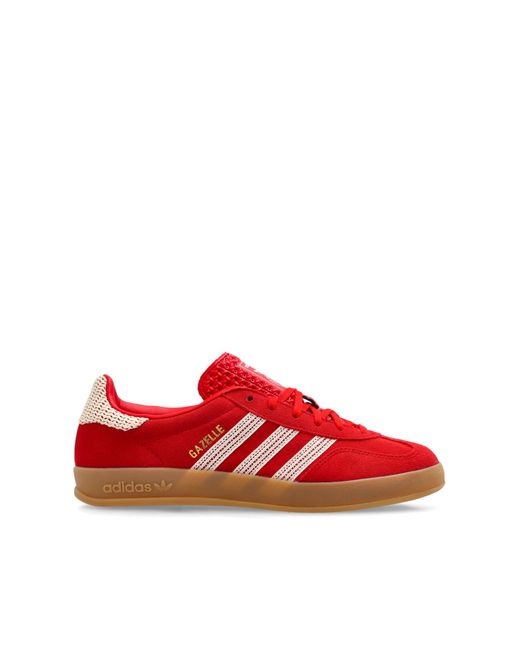 adidas Originals Sports Shoes Gazelle Indoor in Red | Lyst
