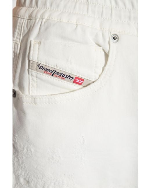 DIESEL Trouser in White | Lyst UK