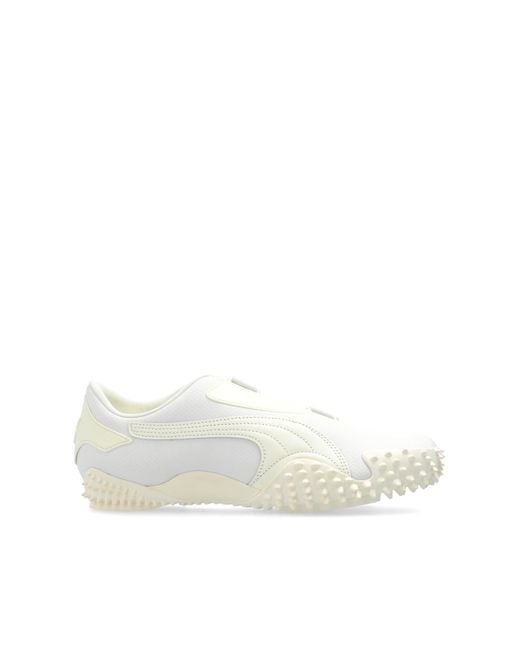PUMA Stitched Velcro Low Top Sneakers in White Lyst UK