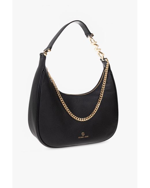 MICHAEL Michael Kors 'piper Large' Shoulder Bag in Black | Lyst MICHAEL Michael Kors 'piper Large' Shoulder Bag in Black | Lyst