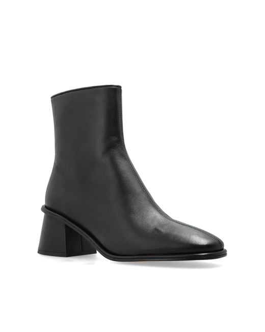 COACH Heeled Ankle Boots Gigi in Black | Lyst