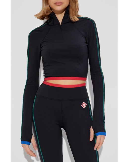 CASABLANCA Training Top in Blue | Lyst