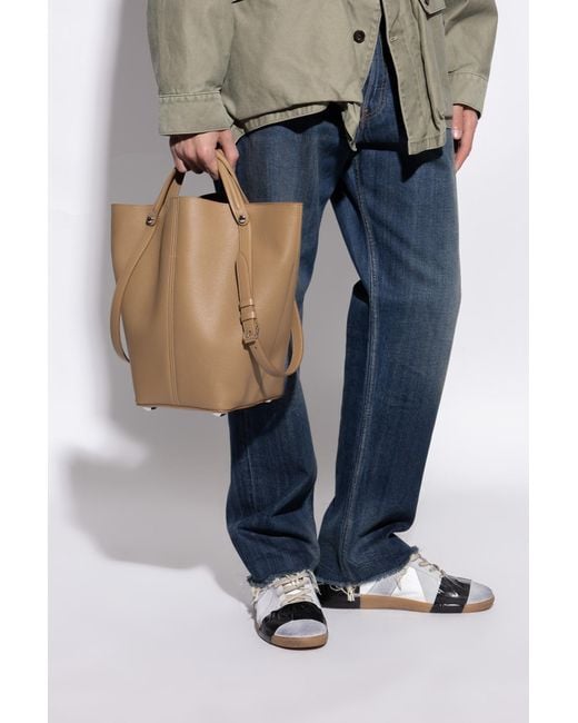 Maison Margiela "dress-age Medium" Handheld Bag, in Natural | Lyst UK