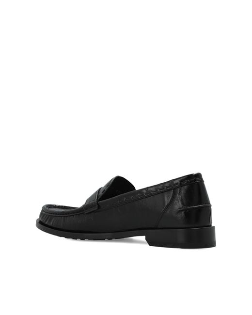 Fendi 'Missina' Loafer-Type Shoes in Black for Men | Lyst UK
