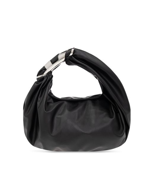 DIESEL 'grab-d' Hobo Bag in Black | Lyst