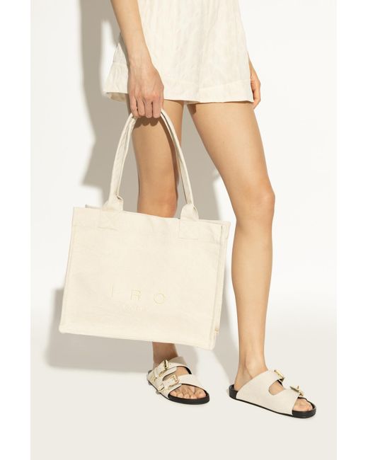 IRO Bag 'Jane' Type 'Shopper' in Natural | Lyst