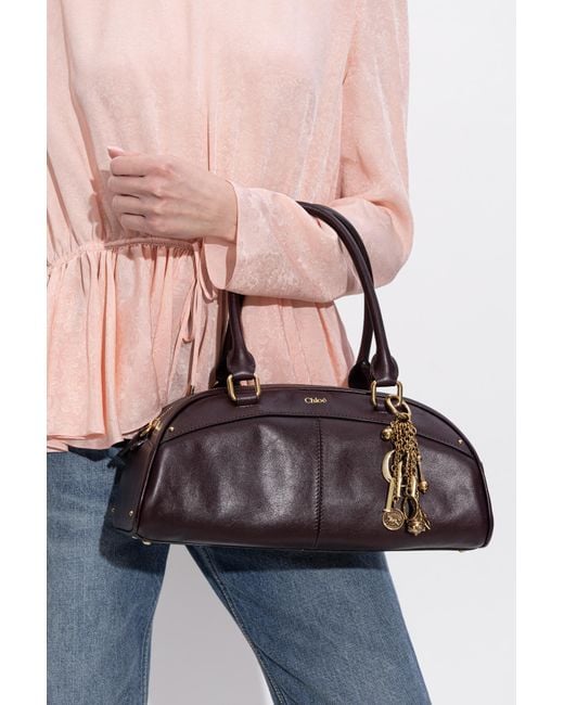 Chloé Handbag "Bowling" in Red | Lyst UK