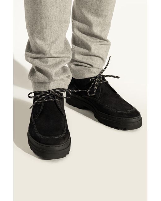 A.P.C. Leather Shoes in Black for Men | Lyst