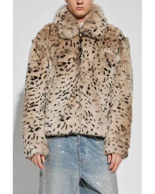 Amiri Fur Jacket in Natural for Men | Lyst UK