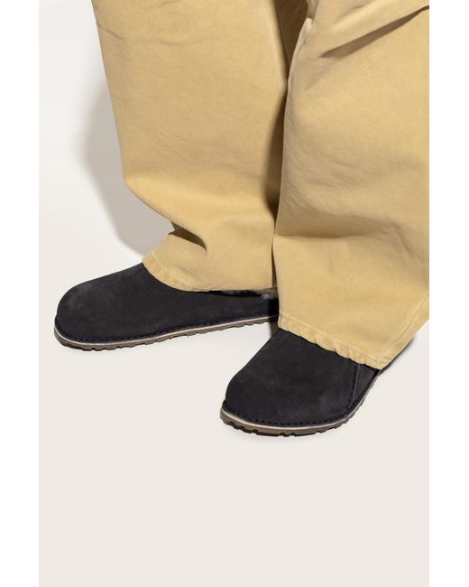 Birkenstock Zermatt Premium Suede Shoes, in Black for Men | Lyst UK