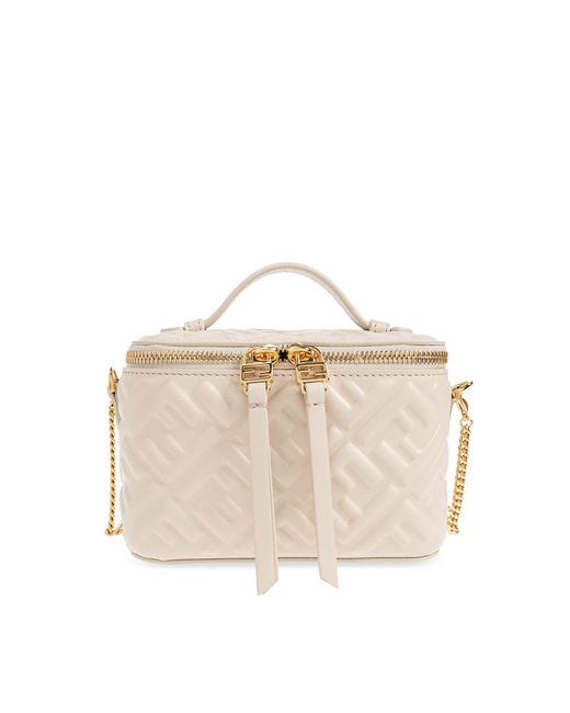 Fendi Shoulder Bag Vanity' in Natural | Lyst UK