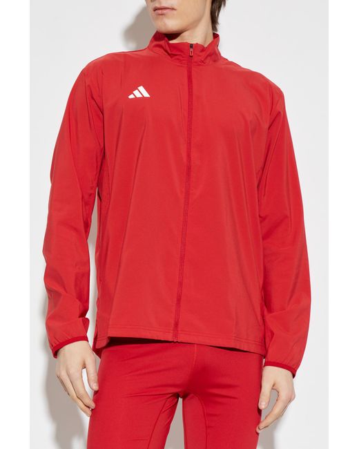adidas Originals Jacket From The Adizero Collection in Red for Men ...