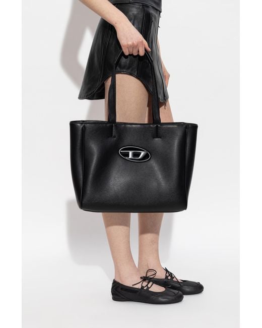 DIESEL 'Holi-D Opper Ew' Bag in Black | Lyst UK