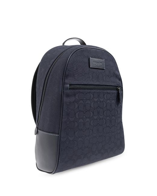 COACH Backpack Theo in Blue for Men | Lyst