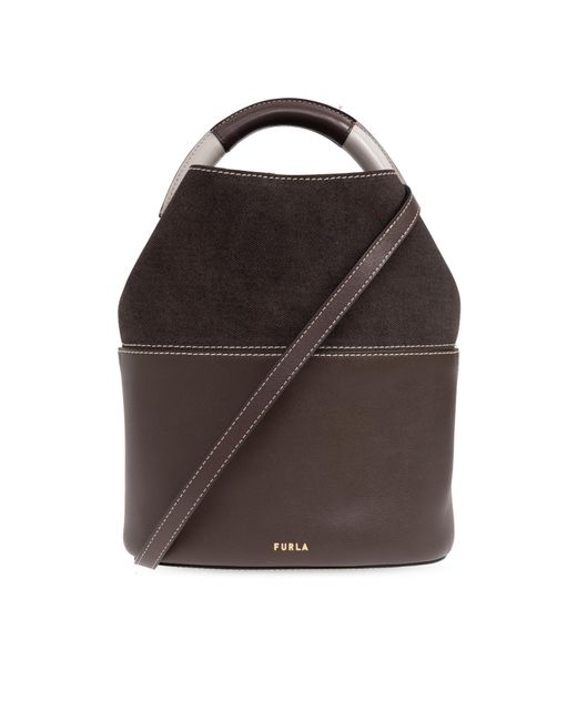 Furla Handbag 'sfera', in Brown | Lyst UK
