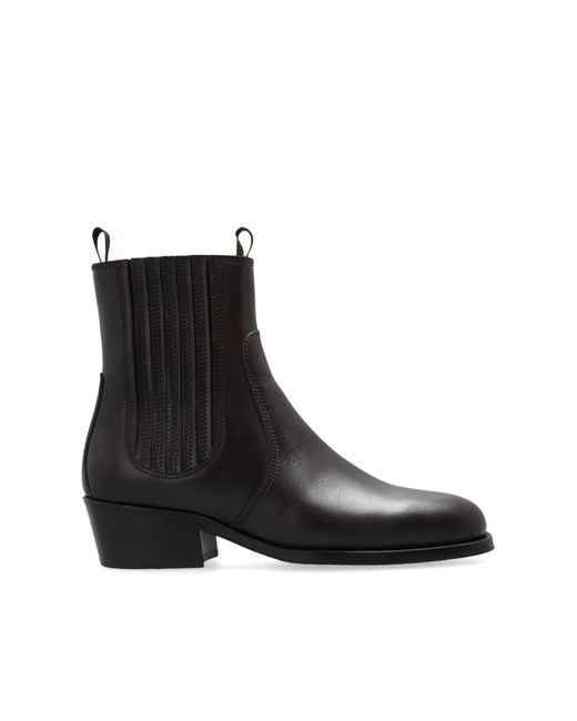 Lemaire Ankle Boots in Black | Lyst