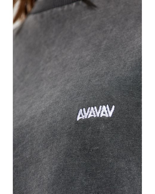 AVAVAV T-Shirt With Logo in Grey | Lyst UK