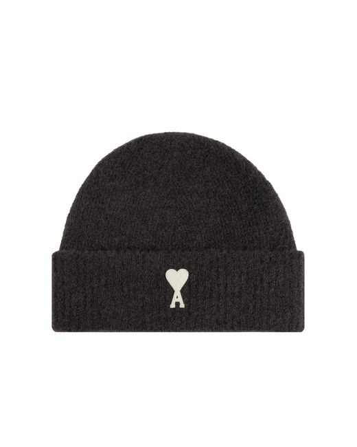Ami Paris Cap With Logo Patch in Black | Lyst