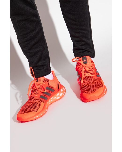adidas 'ultraboost Web Dna' Running Shoes in Red for Men | Lyst