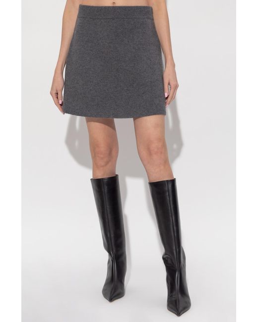 Lisa Yang Clare Short Skirt in Black | Lyst UK