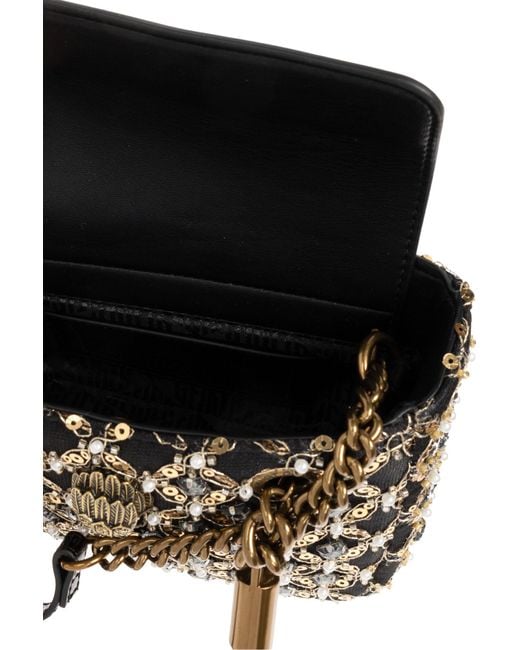 Kurt Geiger Mini Kensington Jewel' Handheld Bag, in Black | Lyst UK