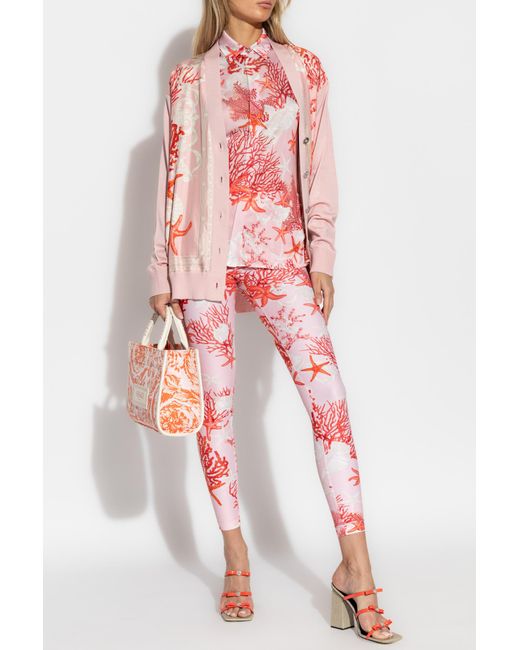 Versace Shirt With 'Barocco Sea' Pattern in Red | Lyst