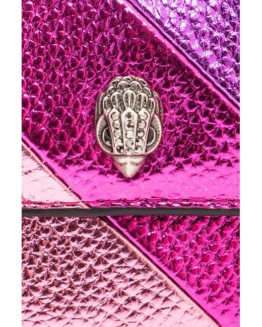 Kurt Geiger 'kensington Micro' Shoulder Bag, in Purple | Lyst