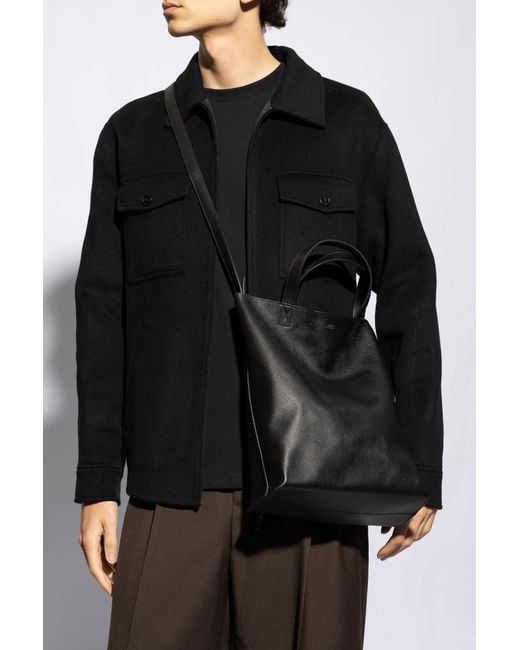 A.P.C. 'Maiko Medium' Shopper Bag in Black | Lyst