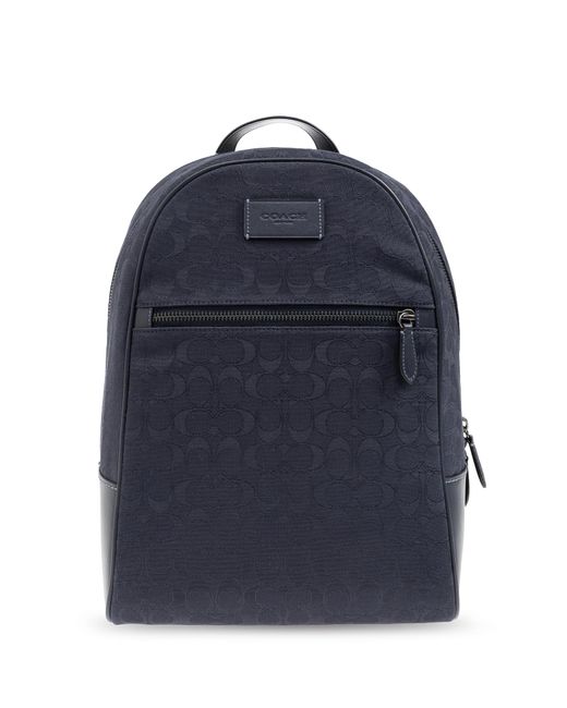 COACH Backpack Theo in Blue for Men | Lyst