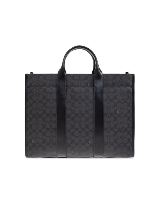 COACH Document Bag in Black for Men | Lyst